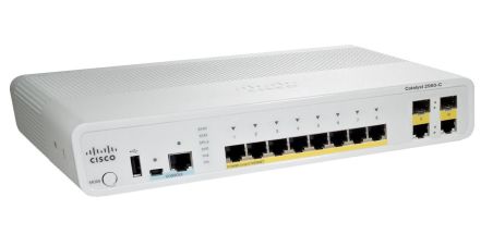 Commutateur Cisco Catalyst 2960C Switch 8 FE PoE 2 x Dual Uplink ...